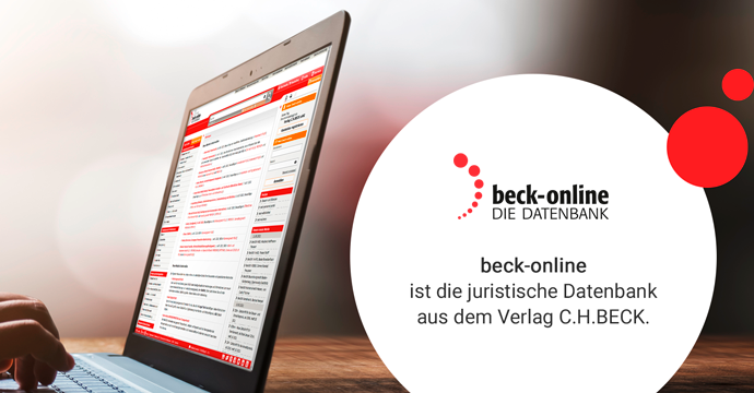 Startseite | beck-online Service-Portal