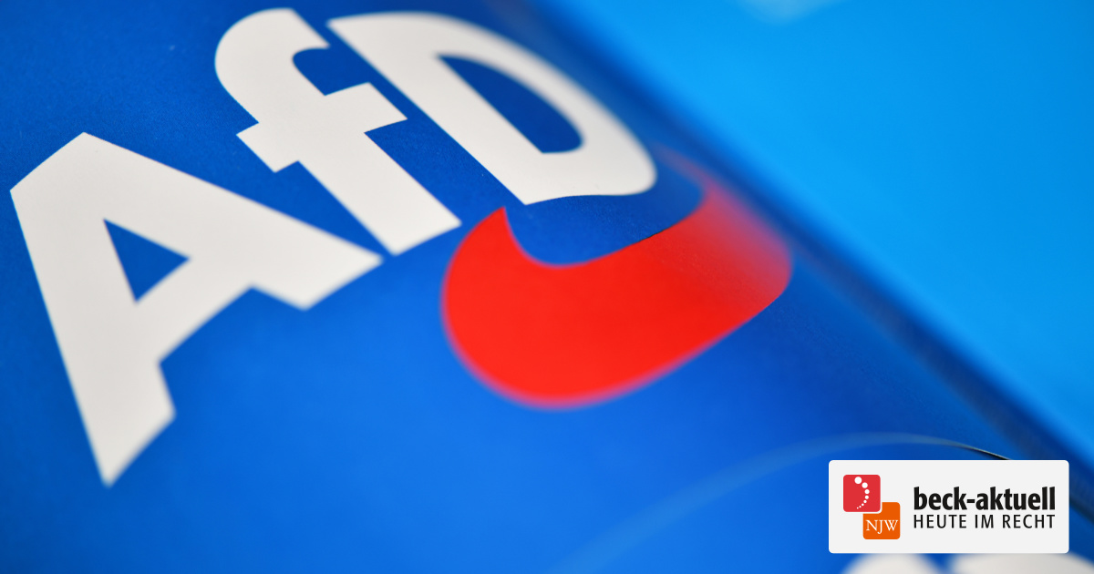 Verfassungsschutz: AfD Sachsen-Anhalt gesichert rechtsextremistisch