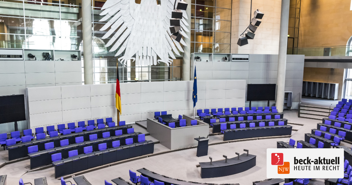 Auf der Zielgeraden? Diese Gesetze könnten noch kommen