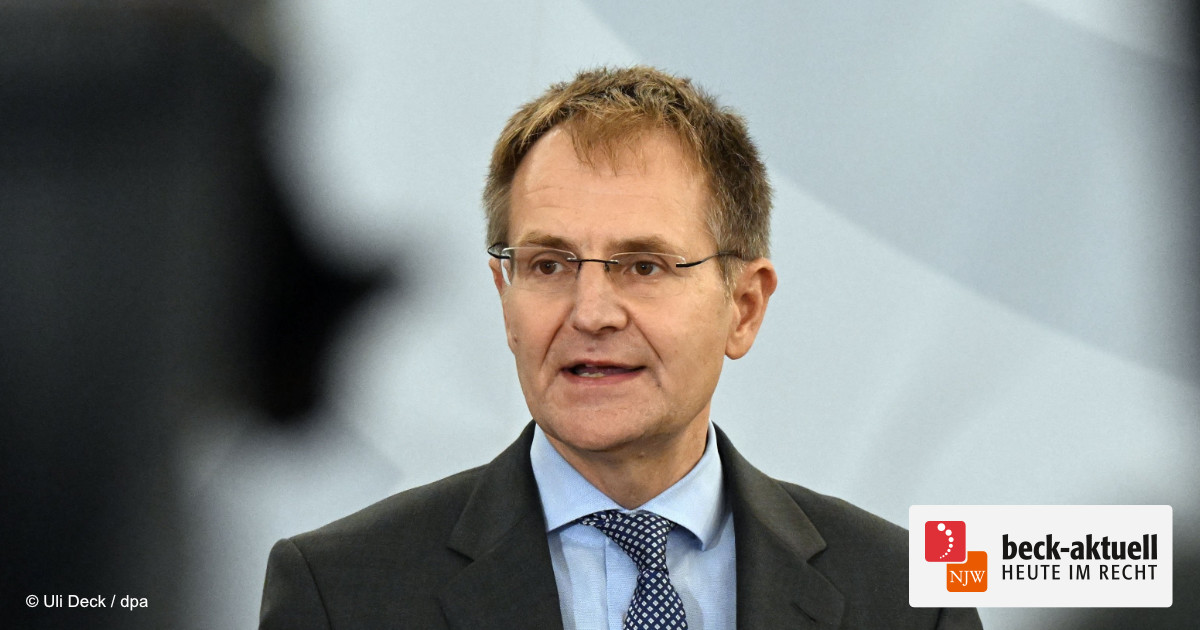 Wechsel in Karlsruhe: Peter Frank wird Verfassungsrichter