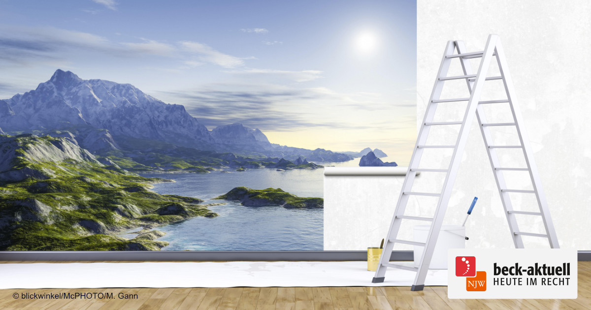 "Im Digitalzeitalter üblich": Keine Haftung für Fotos von der Fototapete